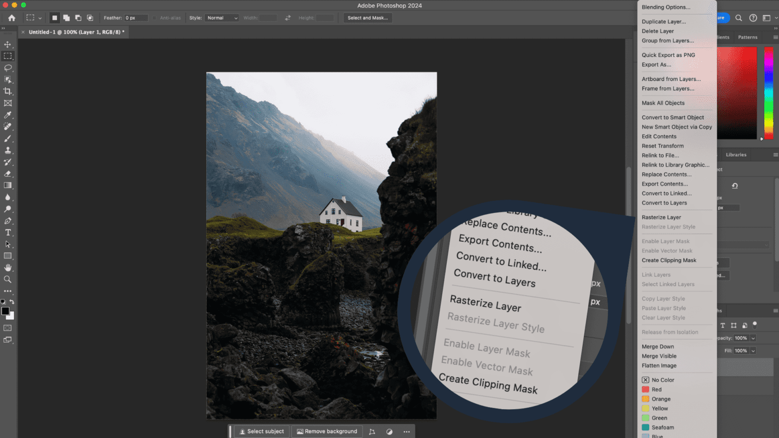 How To Rasterize In Photoshop In 2025 Artistic Hive